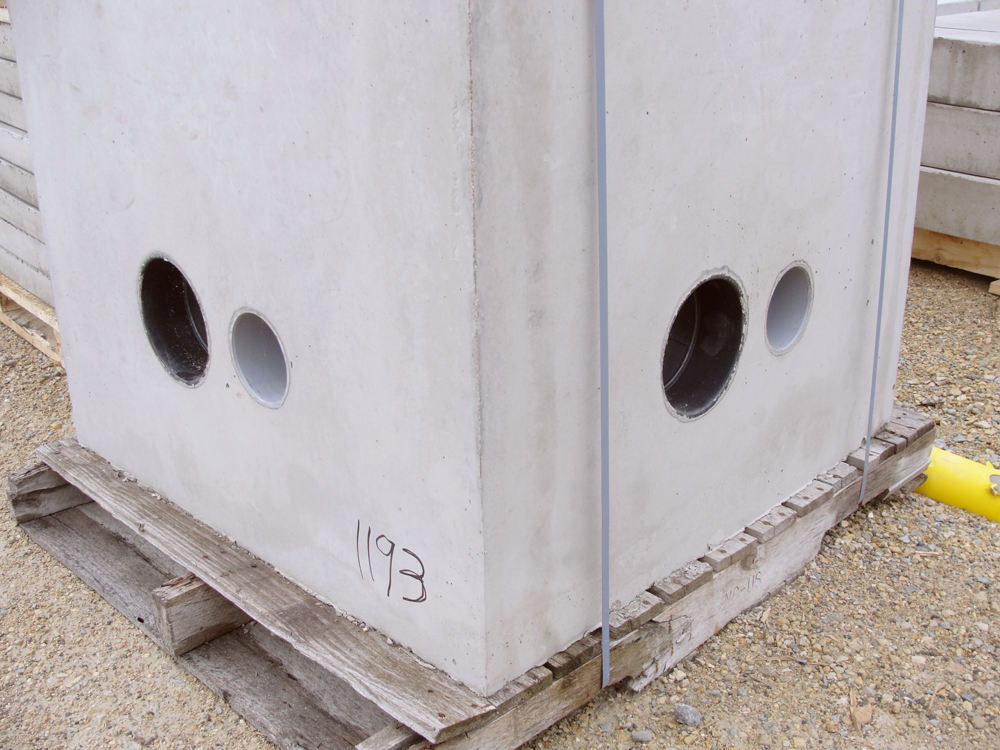 Con-Duct plastic cast-in cable conduits create a temporily sealed ...