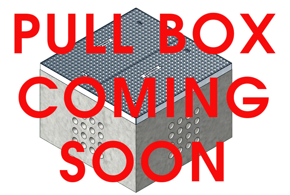 72 x 96 inch pedestrian rated pull boxes | Bolt-down aluminum covers.