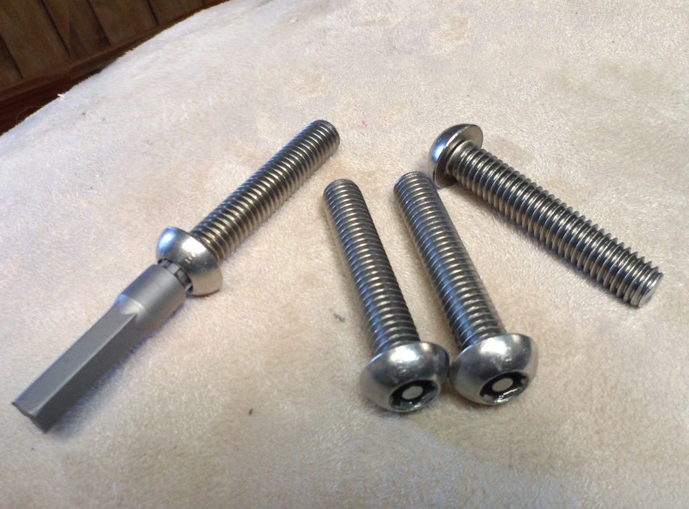 Concast Security bolts are stainless steel | Used to secure Concast ...