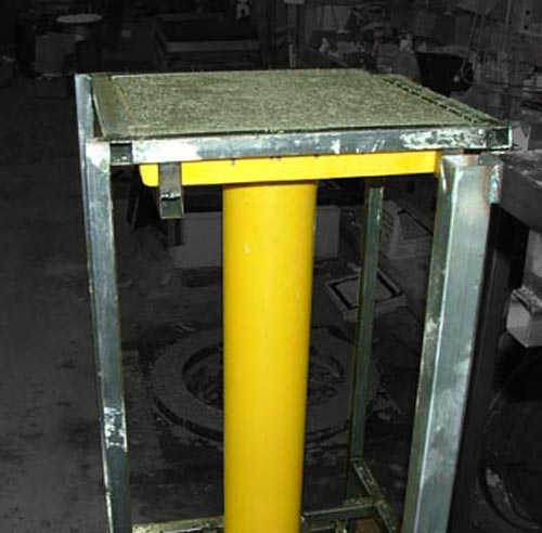 Stand-alone guide posts have large bases provide protection for your ...