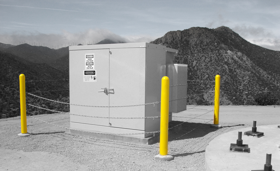 Many colors of guide posts provide protection for your Concast products ...