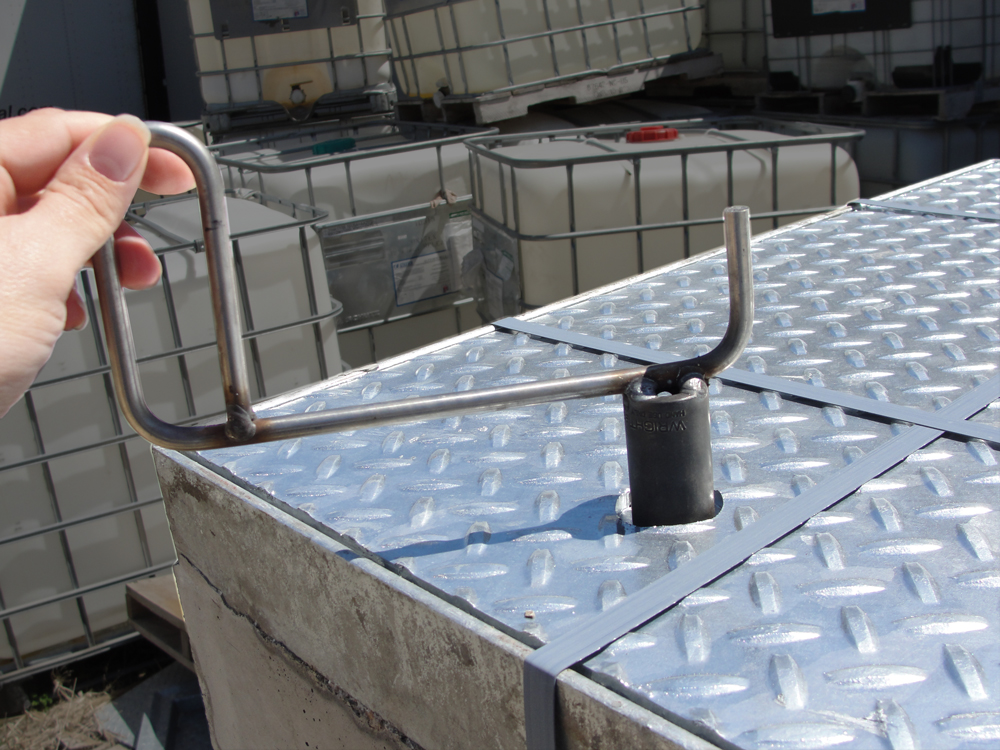 Concast concrete traffic rated handhole units have customizable steel ...